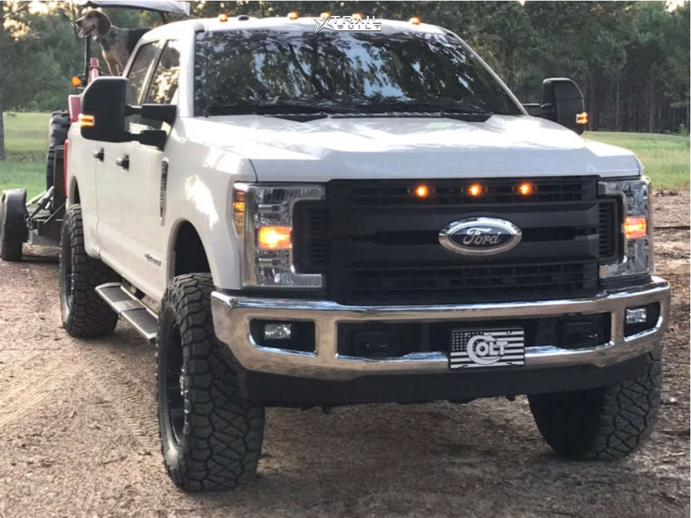 2018 Ford F-250 Super Duty Wheel Offset Slightly Aggressive Suspension ...