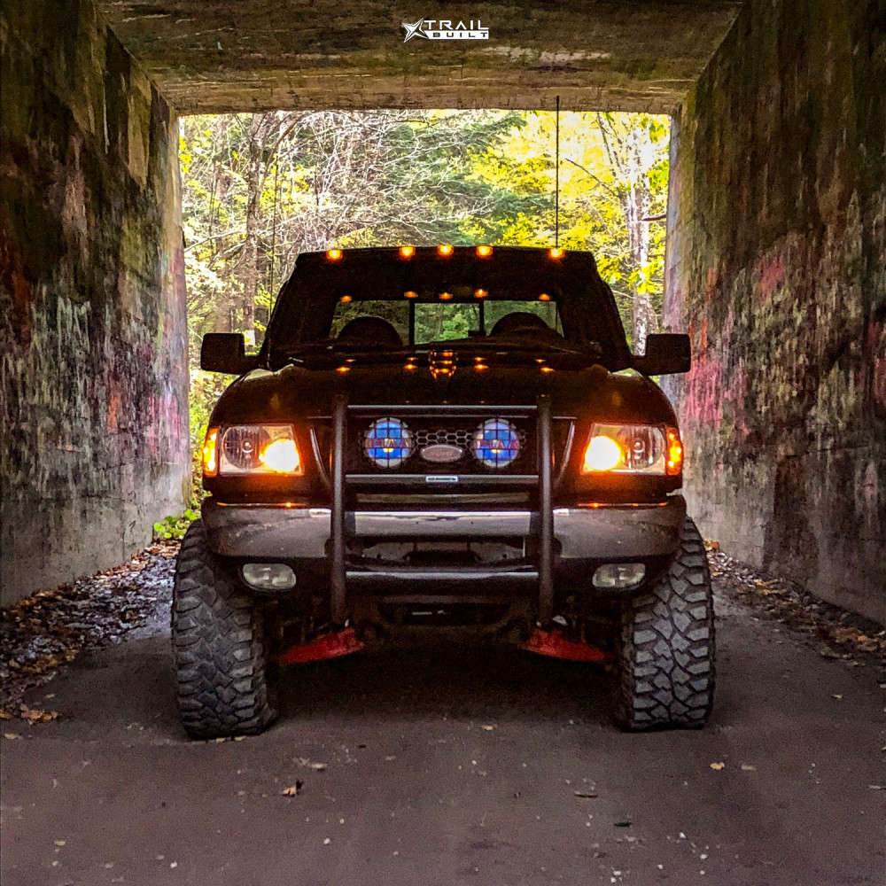 2000 Ford Ranger Wheel Offset Super Aggressive 3"-5" Leveling Kit ...