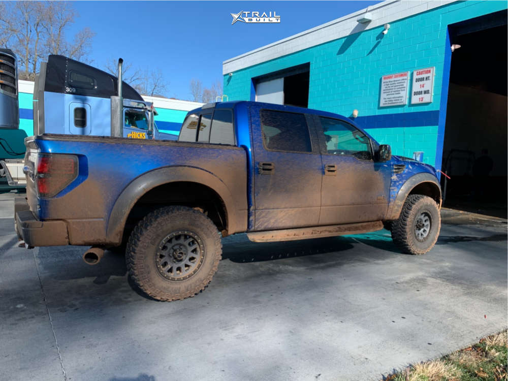 2013 Ford Raptor Wheel Offset Slightly Aggressive Leveling Kit | 882108 ...
