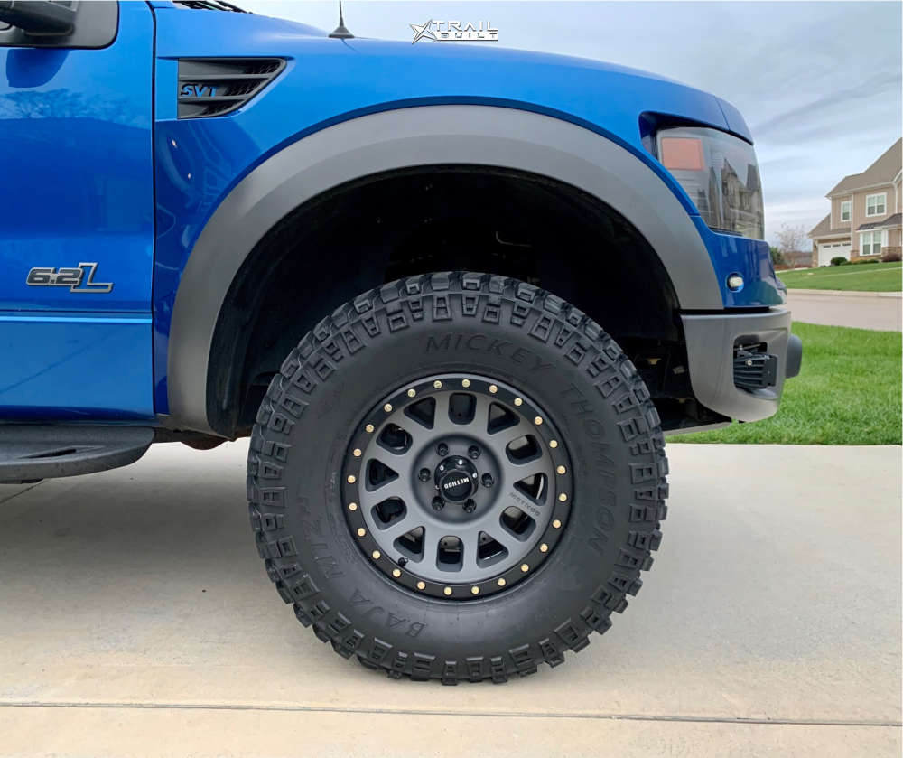 2013 Ford Raptor Wheel Offset Slightly Aggressive Leveling Kit | 882108 ...