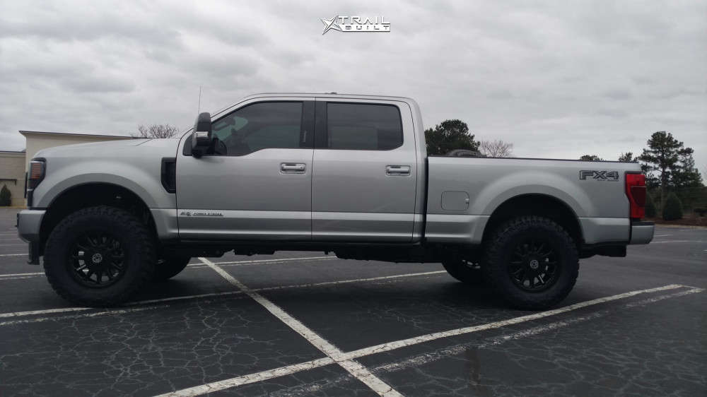 2019 Ford F-250 Super Duty Wheel Offset Aggressive > 1" Outside Fender ...