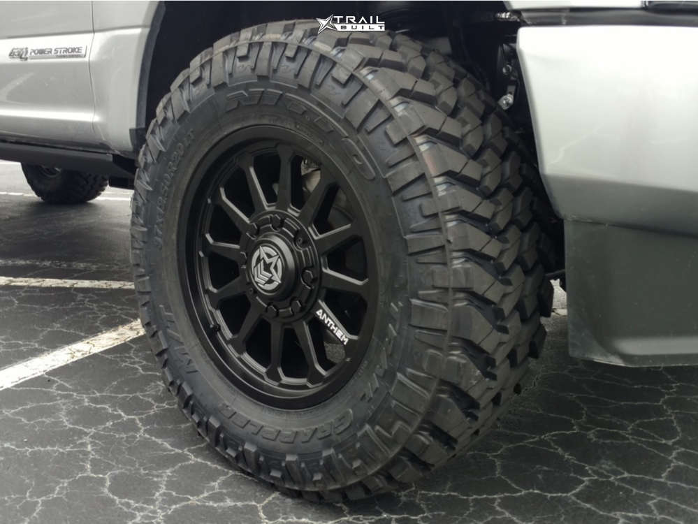 2019 Ford F-250 Super Duty Wheel Offset Aggressive > 1" Outside Fender ...