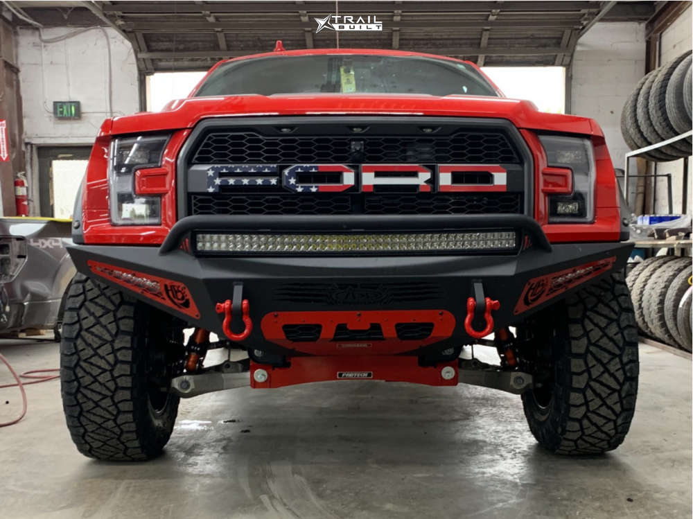 2018 Ford Raptor Wheel Offset Slightly Aggressive Suspension Lift 4.5 ...
