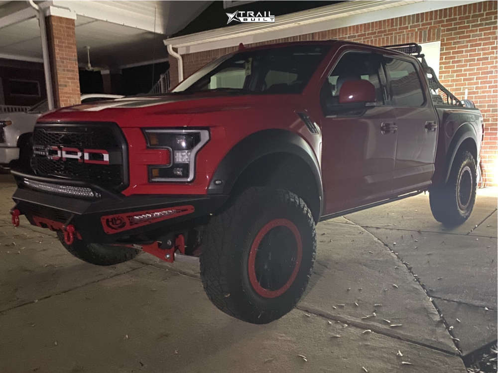2018 Ford Raptor Wheel Offset Slightly Aggressive Suspension Lift 4.5 ...