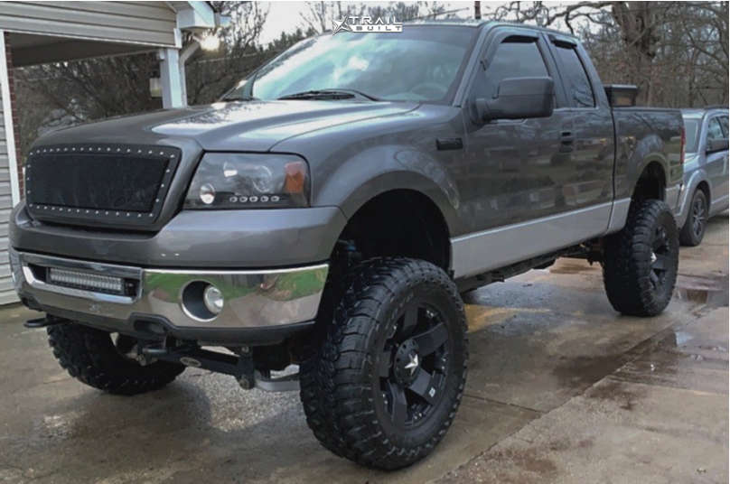 2006 Ford F-150 Wheel Offset Aggressive > 1" Outside Fender Leveling ...