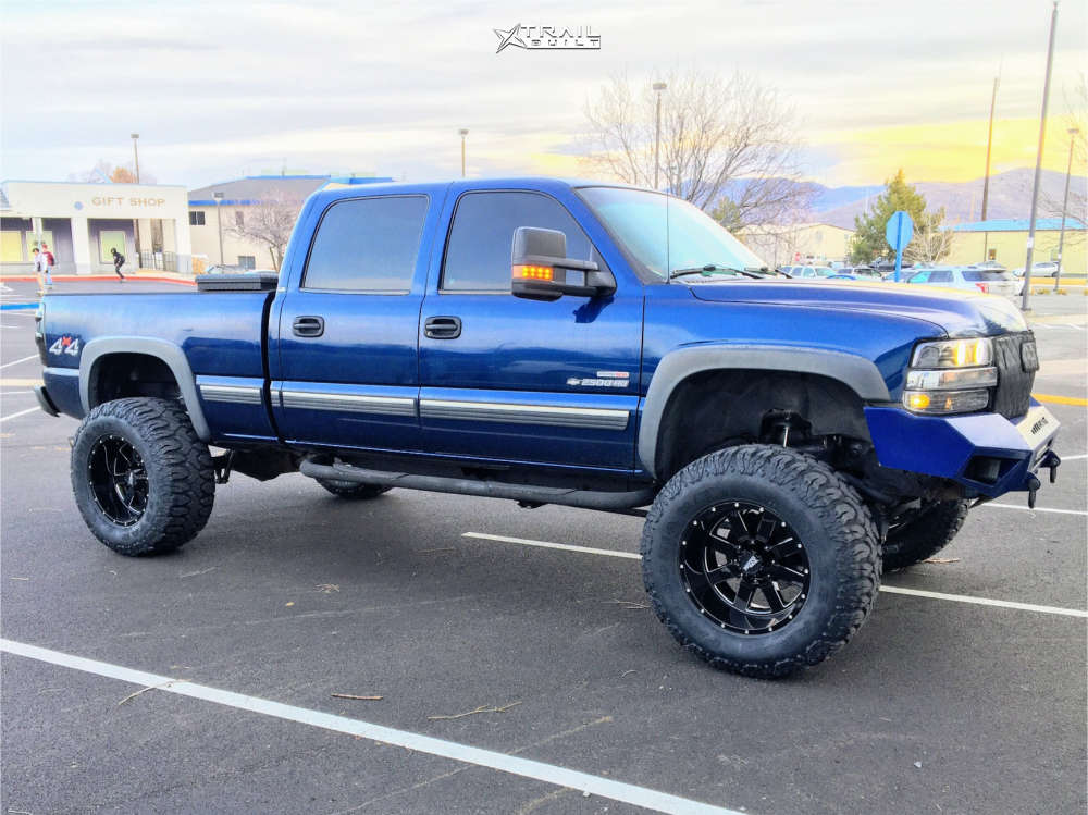 2002 Chevrolet Silverado 2500 HD Wheel Offset Hella Stance >5 ...