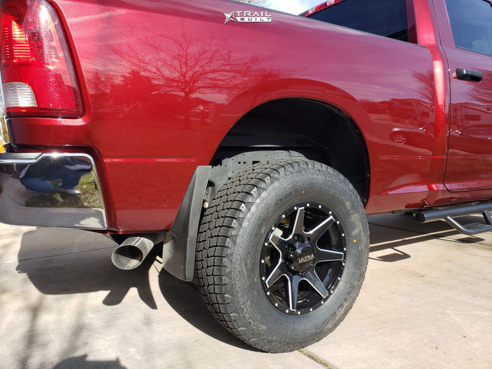 2018 Ram 2500 Wheel Offset Aggressive > 1" Outside Fender Stock ...