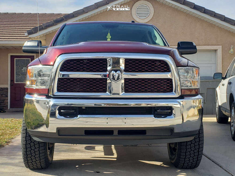 2018 Ram 2500 Wheel Offset Aggressive > 1" Outside Fender Stock ...
