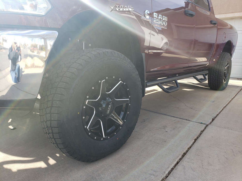 2018 Ram 2500 Wheel Offset Aggressive > 1" Outside Fender Stock ...