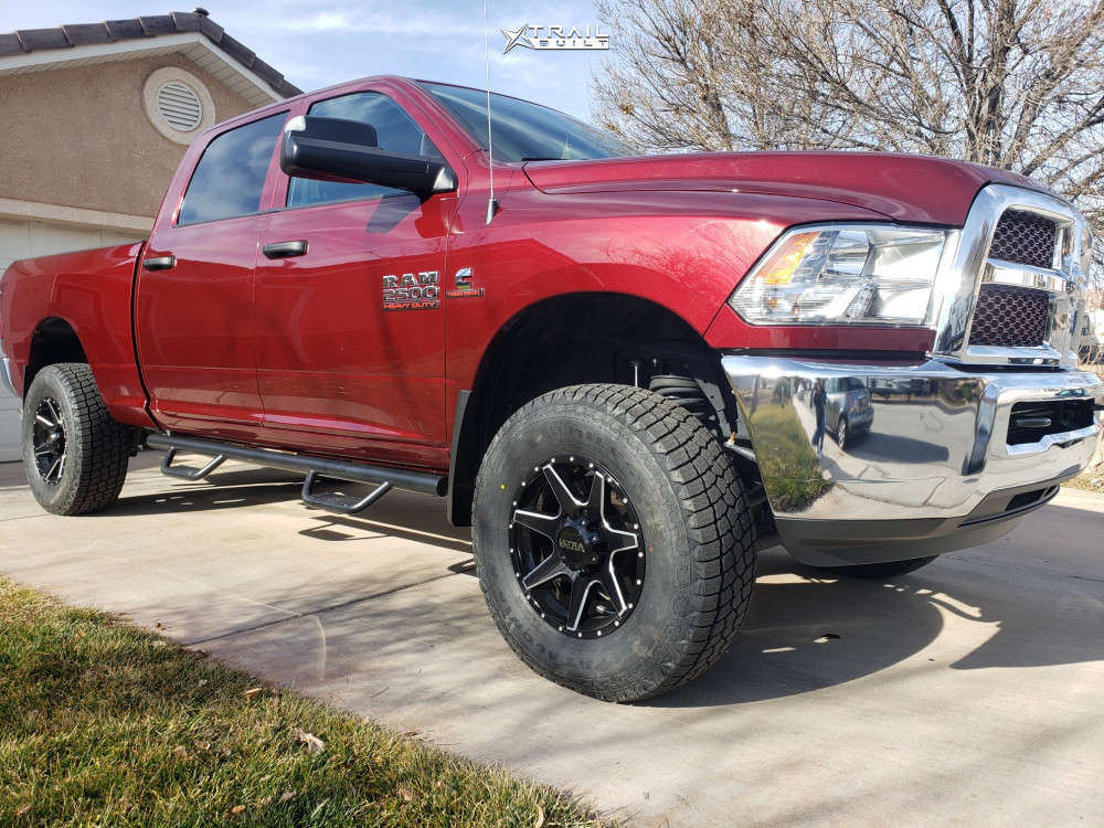 2018 Ram 2500 Wheel Offset Aggressive > 1" Outside Fender Stock ...
