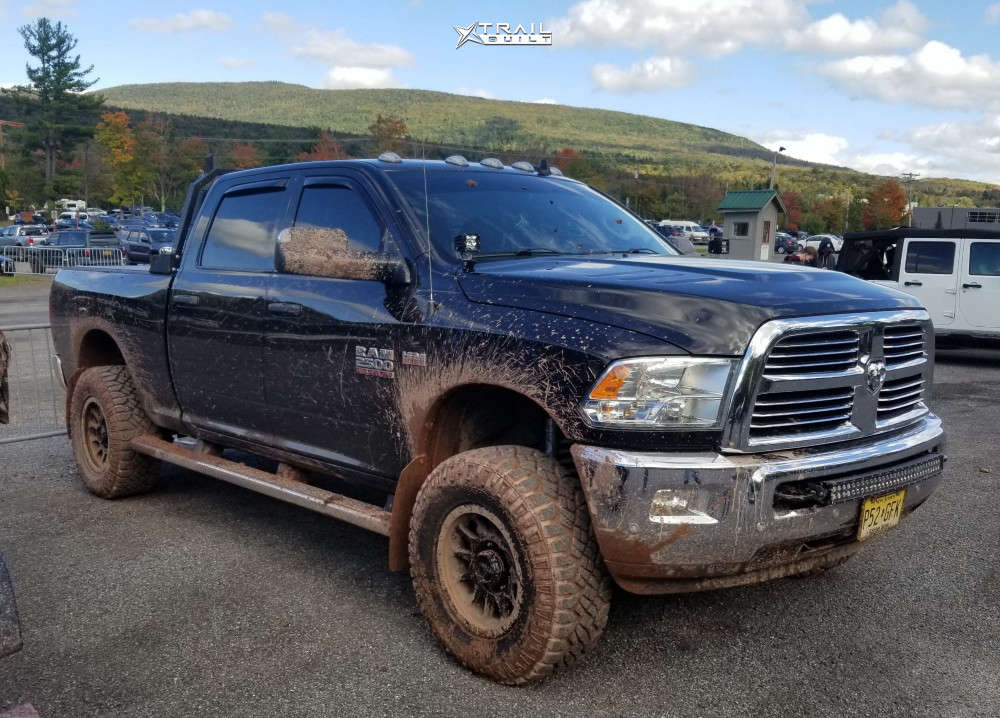 2016 Ram 2500 Wheel Offset Aggressive > 1" Outside Fender Leveling Kit ...