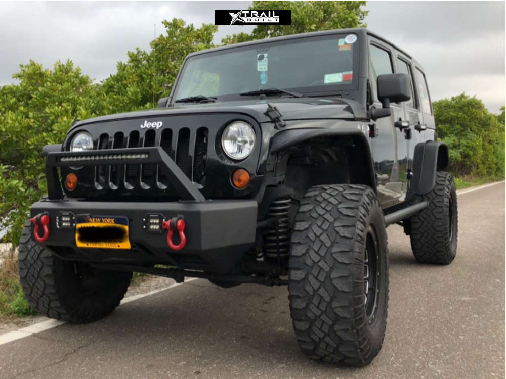 2012 Jeep Wrangler JK Wheel Offset Aggressive > 1" Outside Fender ...