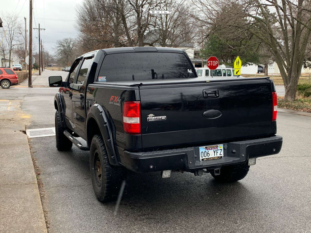 2007 Ford F-150 Wheel Offset Aggressive > 1" Outside Fender Suspension ...