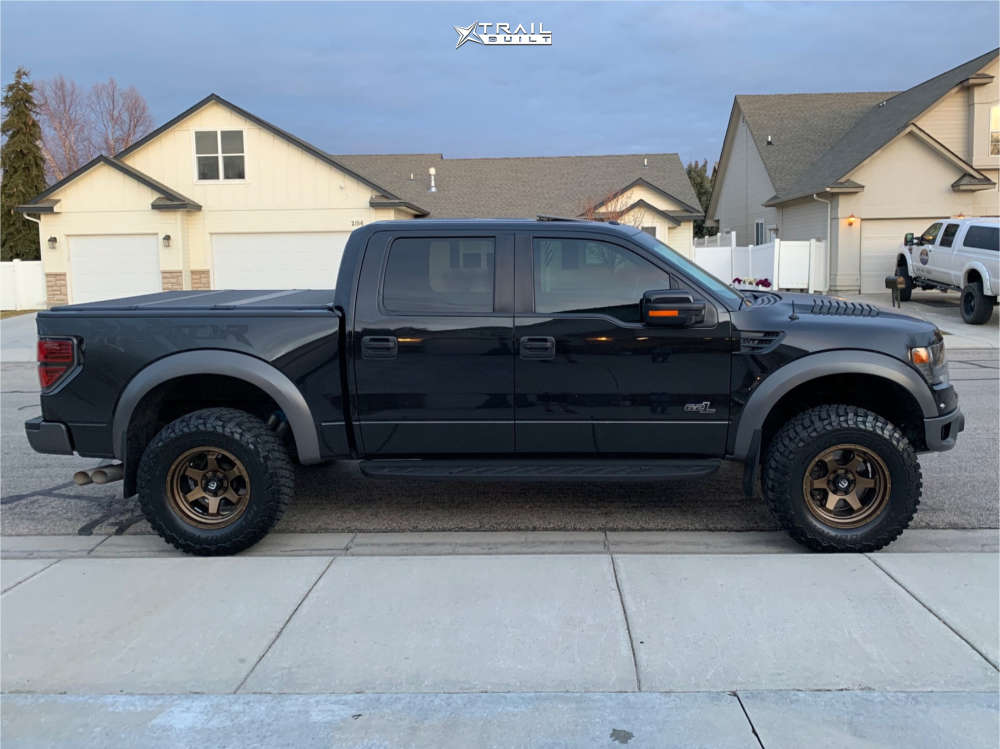 2014 Ford Raptor Wheel Offset Slightly Aggressive Leveling Kit | 905582 ...