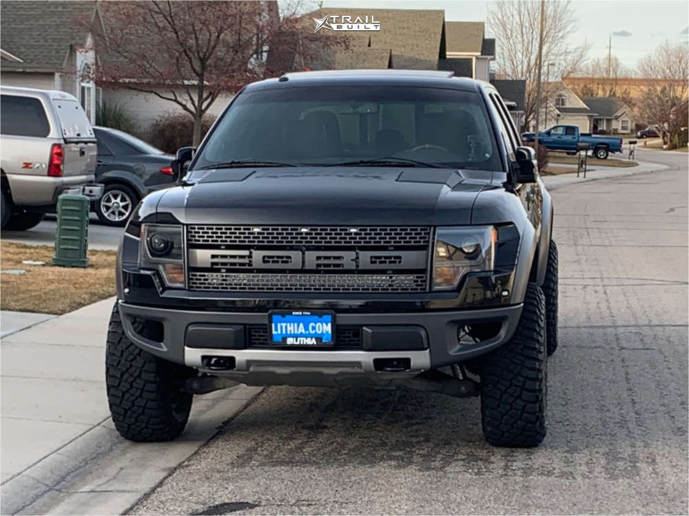 2014 Ford Raptor Wheel Offset Slightly Aggressive Leveling Kit | 905582 ...