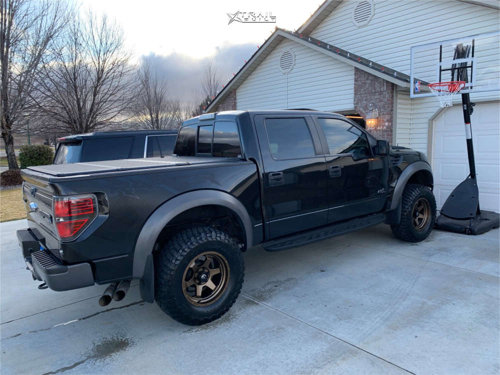 2014 Ford Raptor Wheel Offset Slightly Aggressive Leveling Kit | 905582 ...