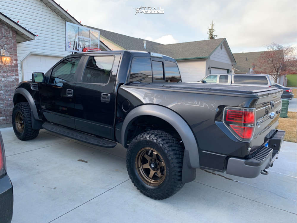 2014 Ford Raptor Wheel Offset Slightly Aggressive Leveling Kit | 905582 ...