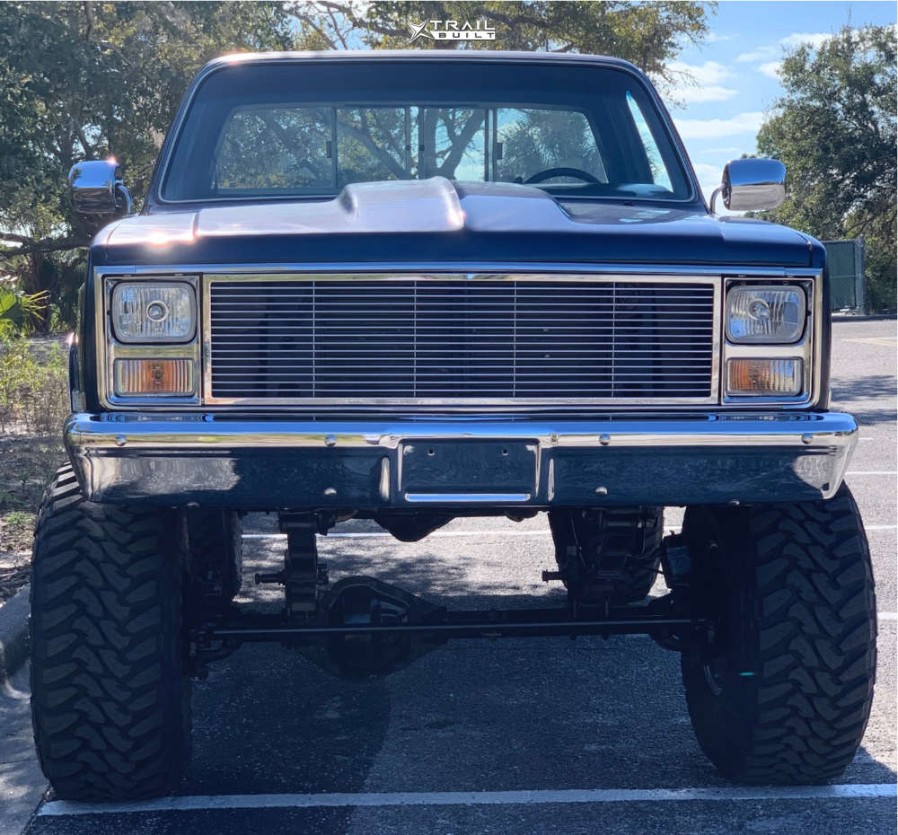 1983 Chevrolet K20 Wheel Offset Super Aggressive 3"-5" Suspension Lift ...