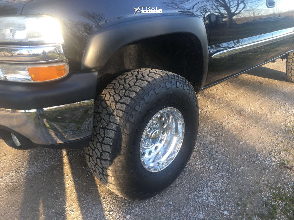 2000 Chevrolet Silverado 1500 Wheel Offset Aggressive > 1" Outside ...