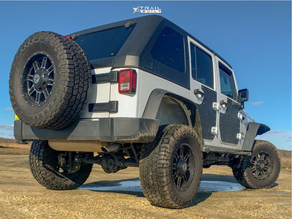 2017 Jeep Wrangler JK Wheel Offset Aggressive > 1" Outside Fender ...