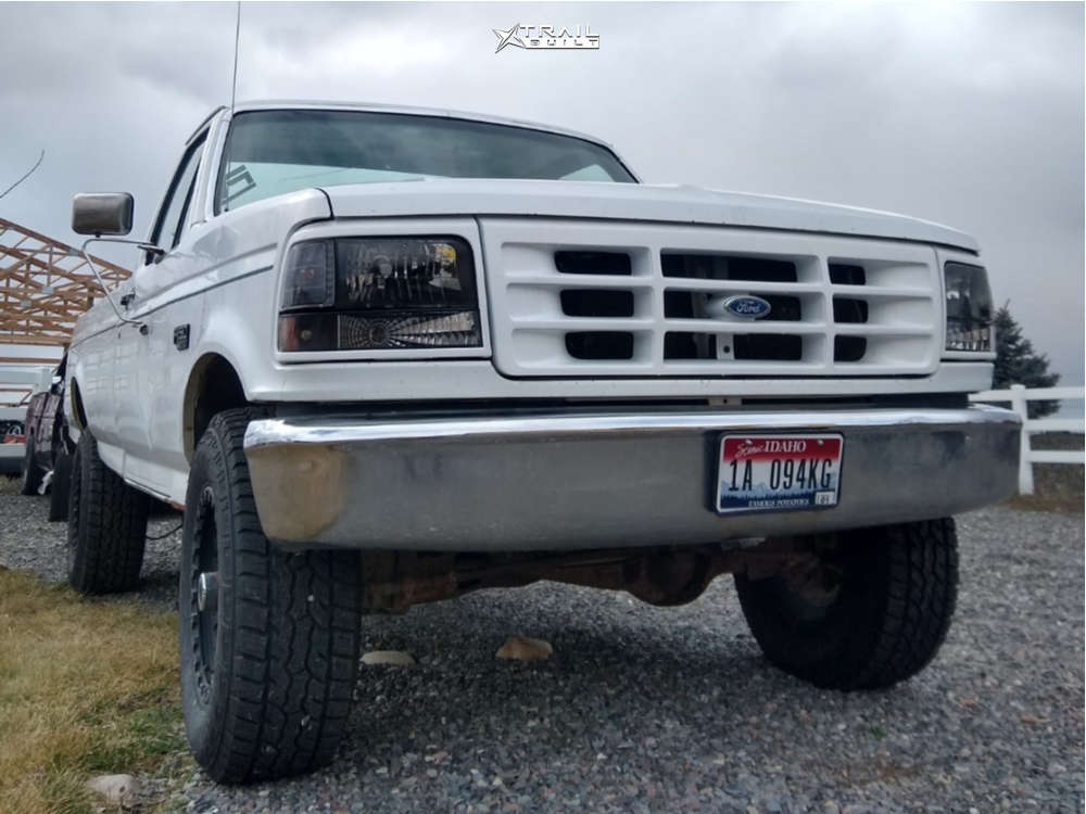 1995 Ford F-150 Wheel Offset Nearly Flush Suspension Lift 3" | 917533 ...