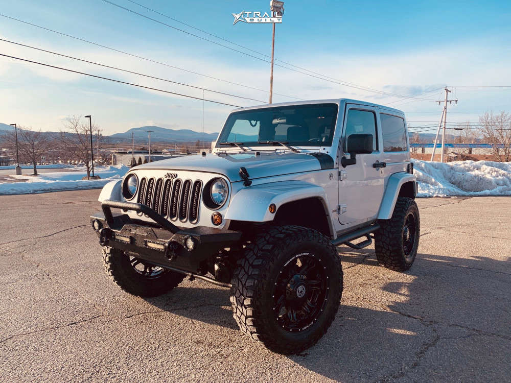2012 Jeep Wrangler Wheel Offset Aggressive > 1" Outside Fender ...