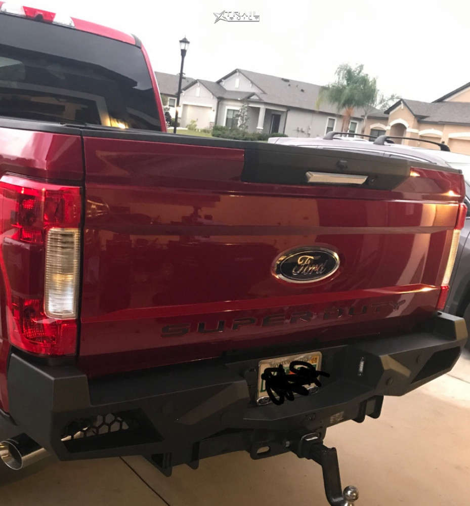 2019 Ford F-250 Super Duty Wheel Offset Nearly Flush Leveling Kit ...