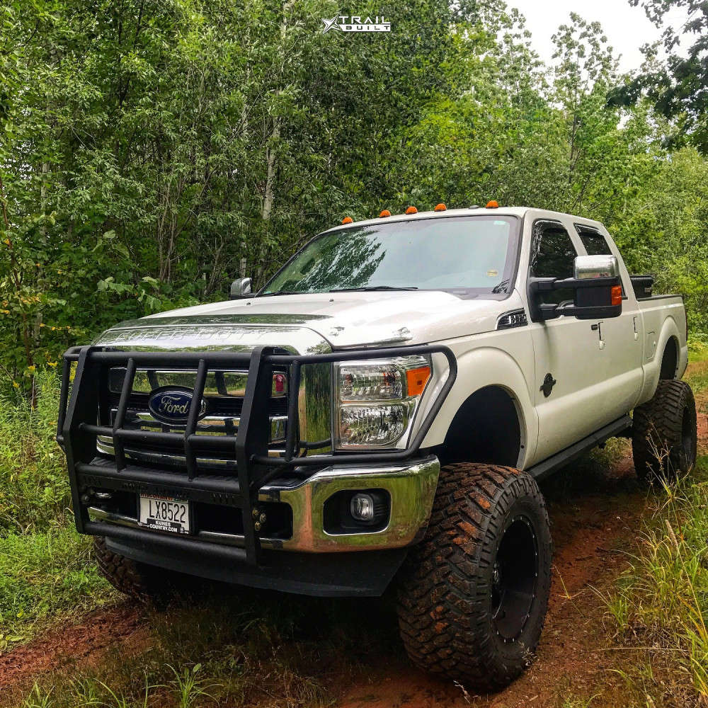 2016 Ford F-350 Super Duty Wheel Offset Aggressive > 1" Outside Fender ...