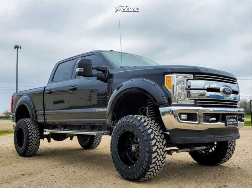2017 Ford F-250 Super Duty Wheel Offset Super Aggressive 3"-5 ...