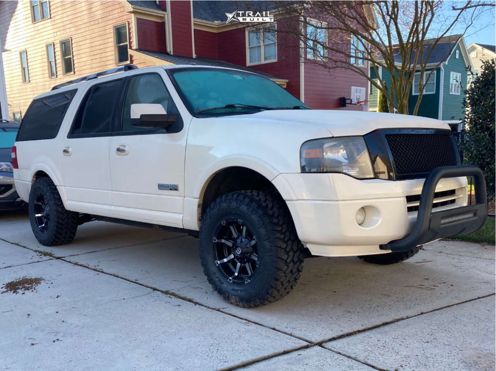 2008 Ford Expedition Wheel Offset Aggressive > 1" Outside Fender ...