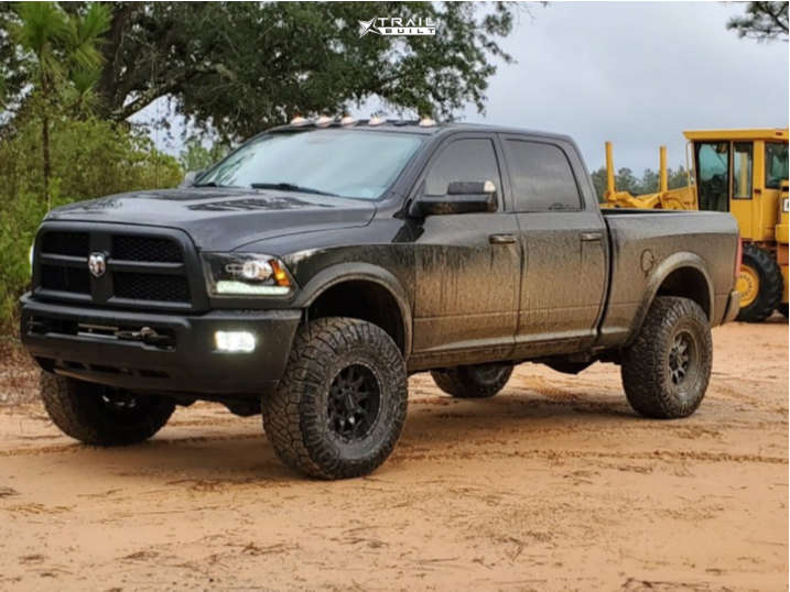 2018 Ram 2500 Wheel Offset Aggressive > 1" Outside Fender Suspension ...
