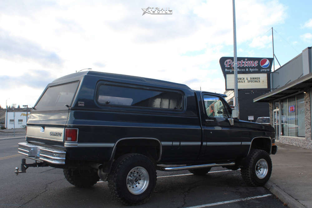 1985 Chevrolet K20 Wheel Offset Aggressive > 1" Outside Fender ...