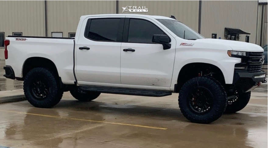 2019 Chevrolet Silverado 1500 Wheel Offset Aggressive > 1" Outside ...