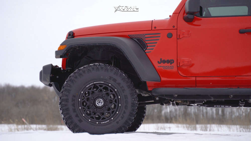 2018 Jeep Wrangler Wheel Offset Aggressive > 1" Outside Fender ...