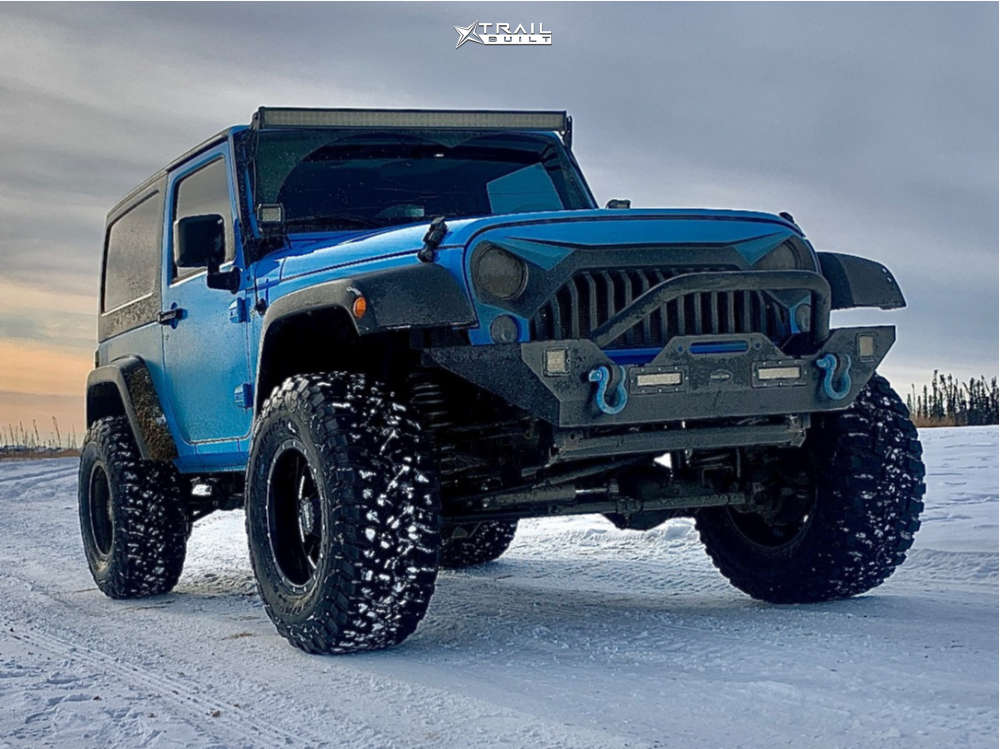 2018 Jeep Wrangler JK Wheel Offset Aggressive > 1" Outside Fender ...