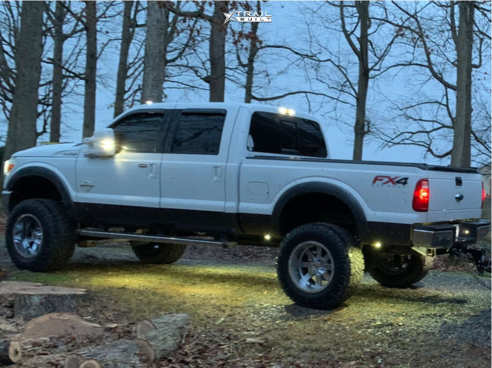 2015 Ford F-250 Super Duty Wheel Offset Slightly Aggressive Suspension ...