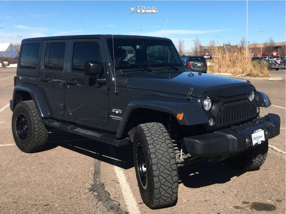 2017 Jeep Wrangler JK Wheel Offset Super Aggressive 3"-5" Suspension ...