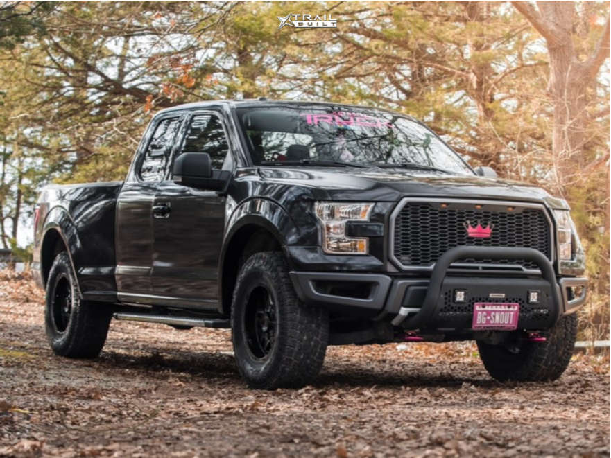2015 Ford F-150 Wheel Offset Tucked Leveling Kit | 953649 | TrailBuilt ...