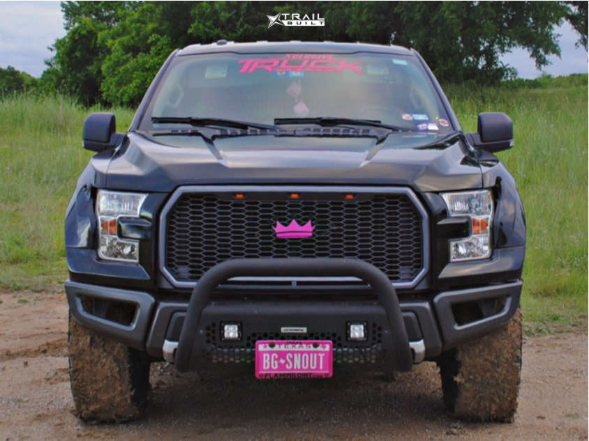 2015 Ford F-150 Wheel Offset Tucked Leveling Kit | 953649 | TrailBuilt ...