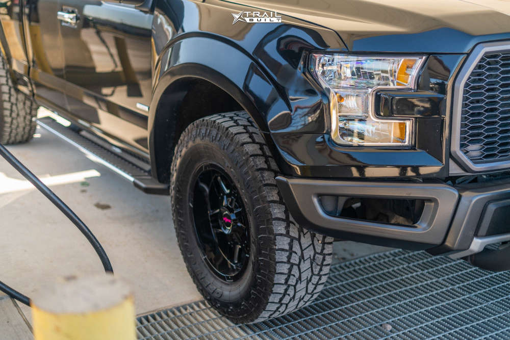 2015 Ford F-150 Wheel Offset Tucked Leveling Kit | 953649 | TrailBuilt ...
