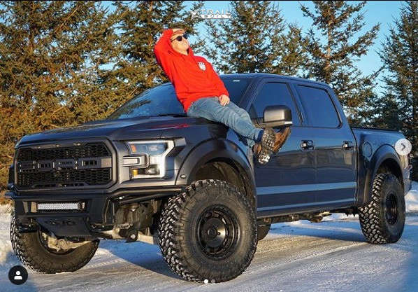 2018 Ford Raptor Wheel Offset Slightly Aggressive Suspension Lift 2.5 ...