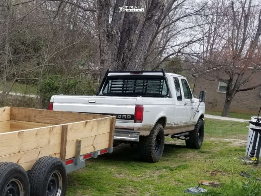 1995 Ford F-150 Wheel Offset Aggressive > 1" Outside Fender Leveling ...