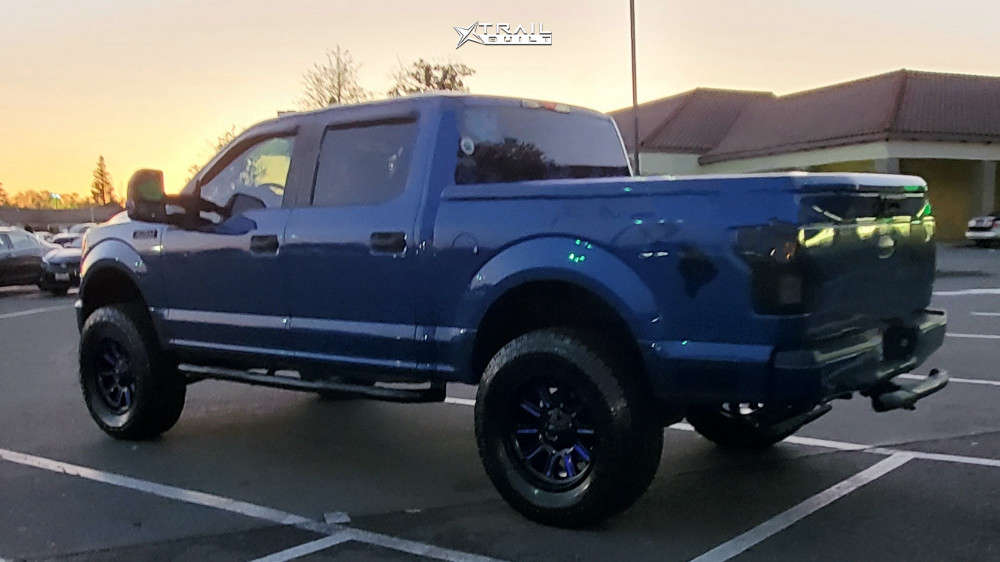 2017 Ford F-150 Wheel Offset Aggressive > 1" Outside Fender Suspension ...