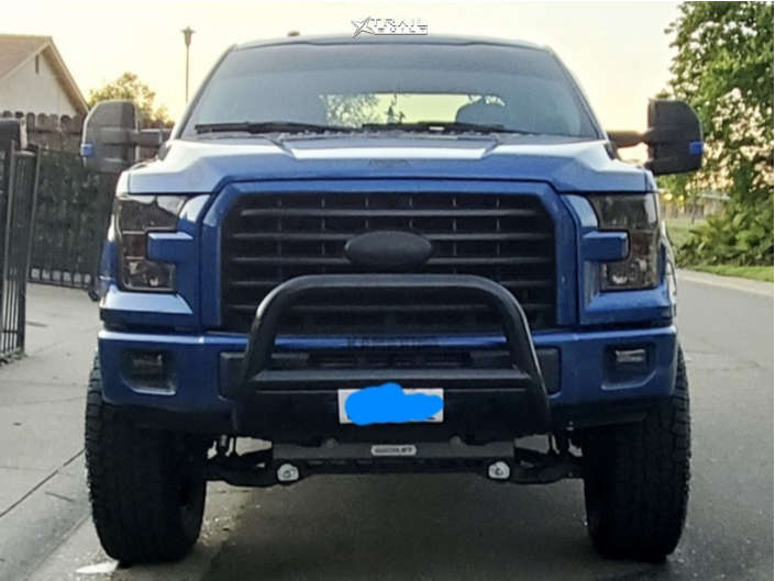 2017 Ford F-150 Wheel Offset Aggressive > 1" Outside Fender Suspension ...