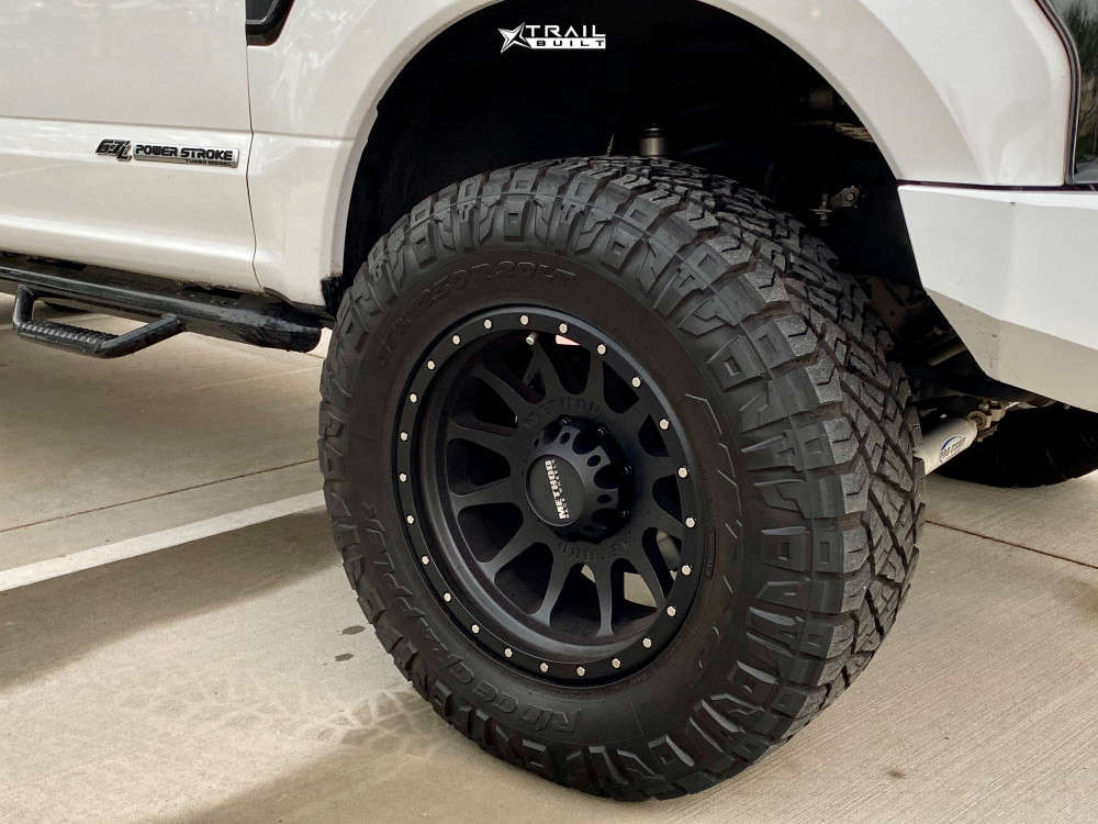 2019 Ford F-250 Super Duty Wheel Offset Aggressive > 1" Outside Fender ...