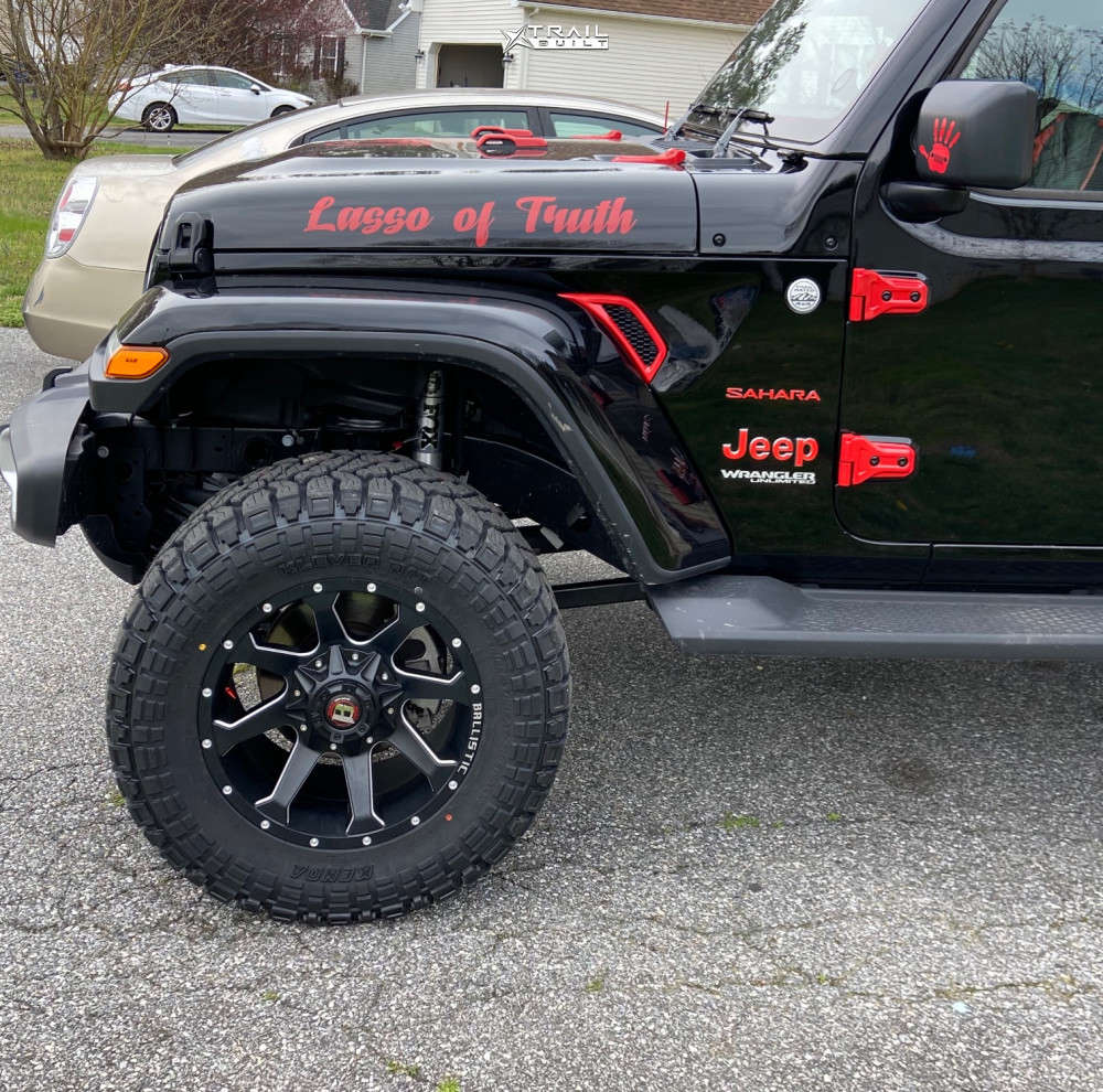 2020 Jeep Wrangler Wheel Offset Aggressive > 1" Outside Fender ...