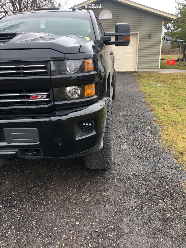 2018 Chevrolet Silverado 2500 HD Wheel Offset Aggressive > 1" Outside ...