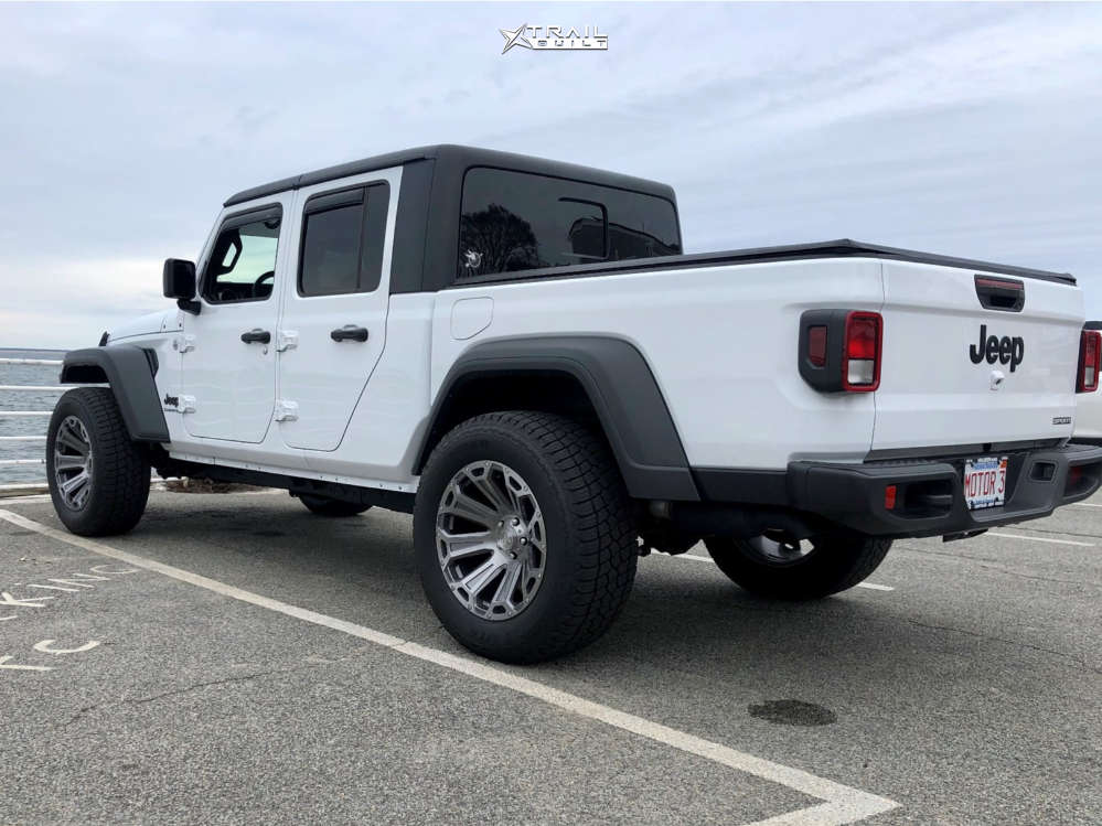 2020 Jeep Gladiator Wheel Offset Aggressive > 1" Outside Fender ...