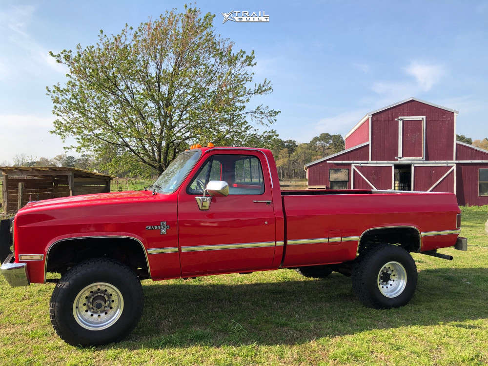 1985 Chevrolet K30 Wheel Offset Aggressive > 1" Outside Fender ...