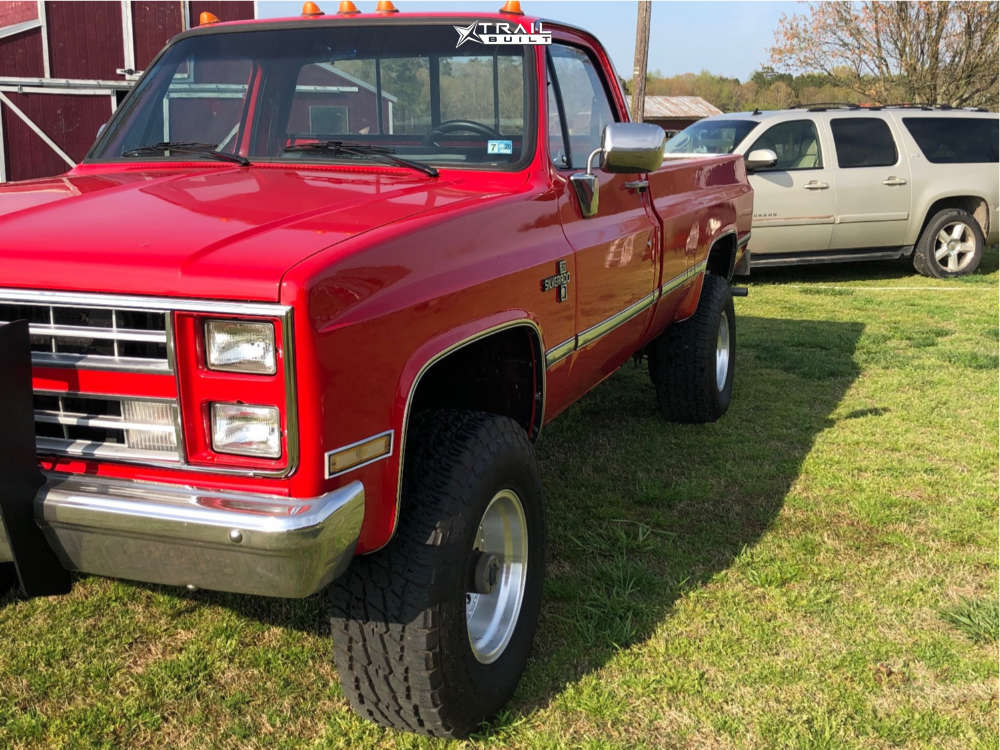 1985 Chevrolet K30 Wheel Offset Aggressive > 1" Outside Fender ...